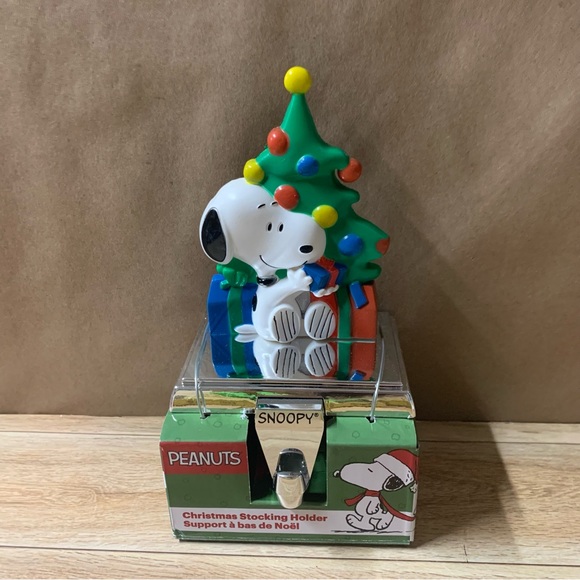 Kurt Adler | Holiday | New Adler Peanuts Snoopy Hanger Stocking Holder ...